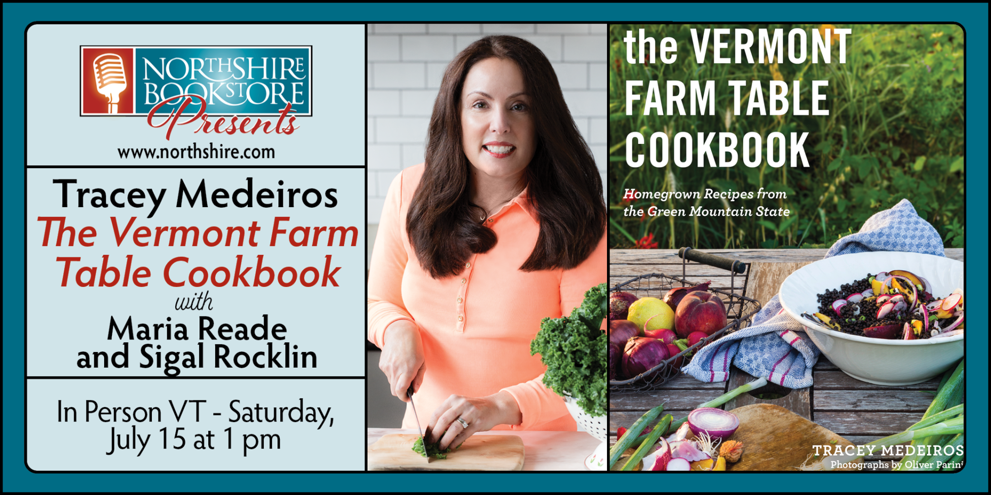 Northshire Bookstore hosts Tracey Medeiros: 'The Vermont Farm Table ...