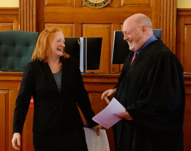 County officials sworn in during ceremonies at courthouse ...