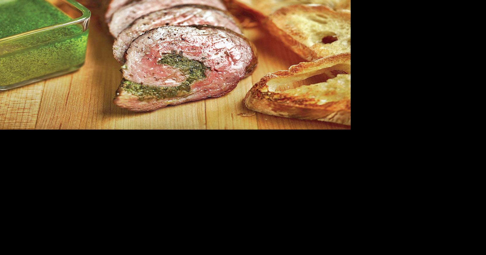 Out-flank old ideas of flank steak with this rolled version | Archives ...
