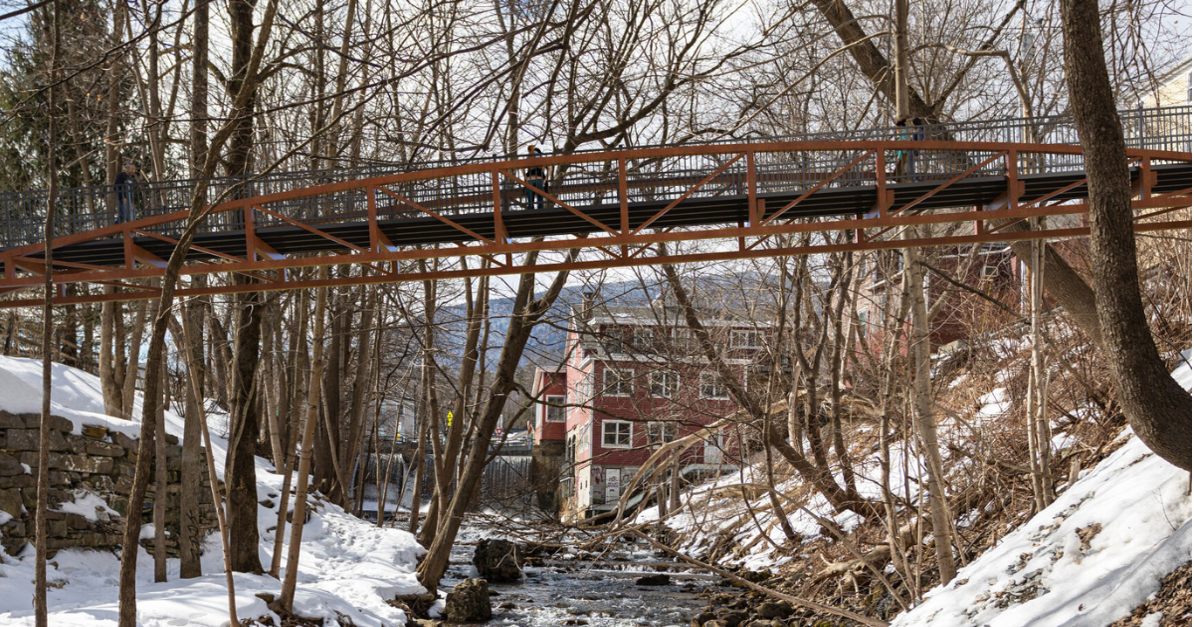 Bank of Bennington donates $25,000 to Manchester Riverwalk's pedestrian ...