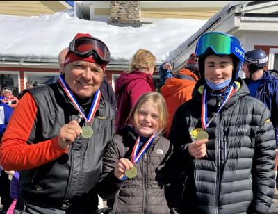 Skiing for a cause: Locals race down Bromley to benefit Make a Wish ...