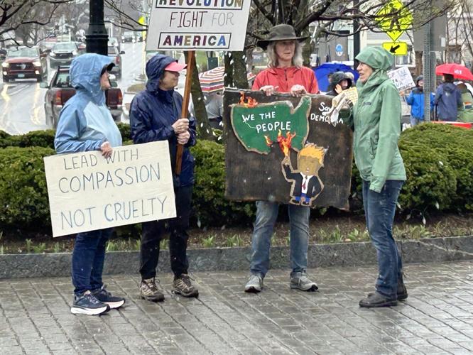 Photos | Weekend protests continue in downtown Manchester | Local-news ...