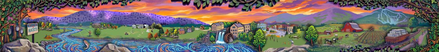 Ready, set, paint! Riverwalk mural in progress | Community-news ...