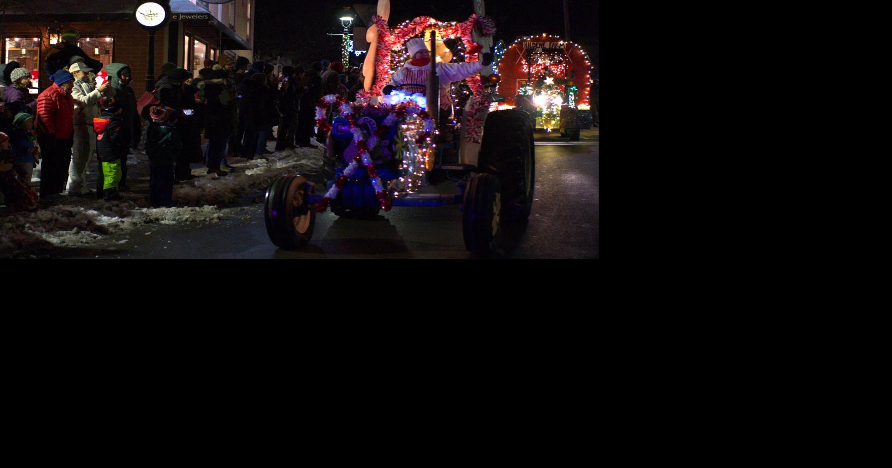 14th Annual Manchester Holiday Lighted Tractor Parade brings festive ...