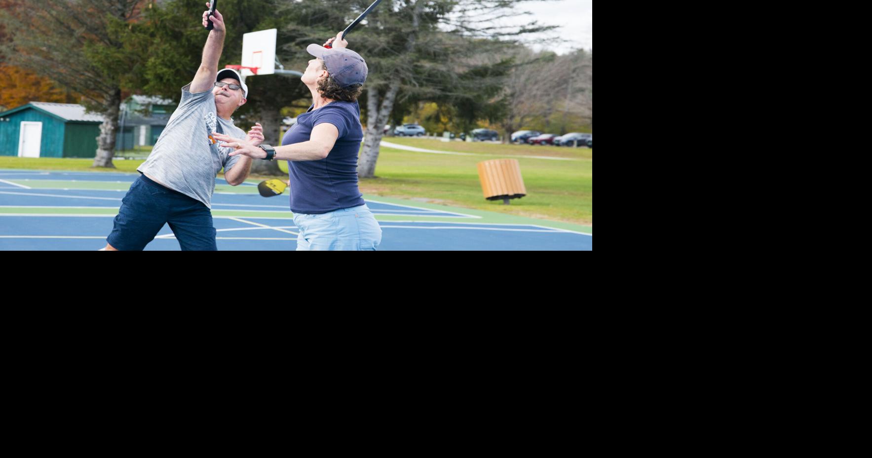 Destination pickleball: Game that blends tennis, ping pong, badminton ...