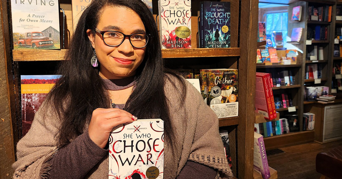 Local author Madison Rene explores themes of hope in 'romantasy' novels ...