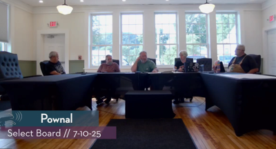 Pownal board, town praised over work on resolution | State ...
