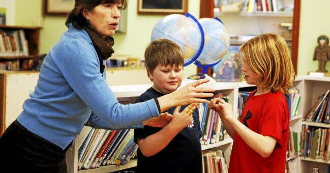 Dr. Brushy-Flossy teaches students about proper oral hygiene | Local ...