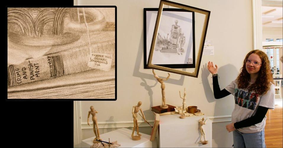 Bombria and LaDue, two students drawn to art | | manchesterjournal.com
