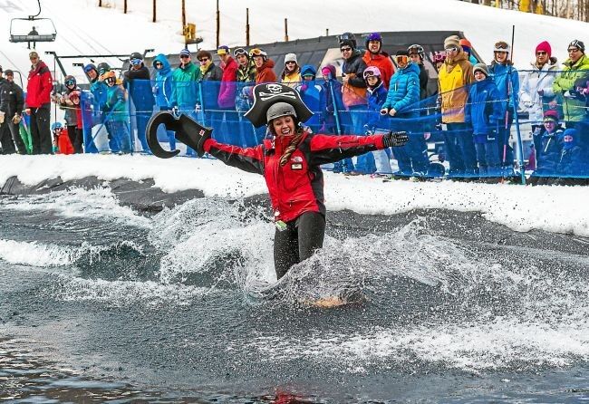 'Pond Skim' at Stratton | Local News | manchesterjournal.com