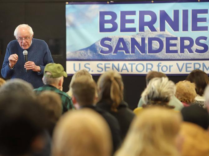 Bernie visits Bennington with holiday cheer, selfies, and support for ...