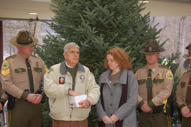 ‘The start of our holiday season': VSP escorts Christmas tree to ...