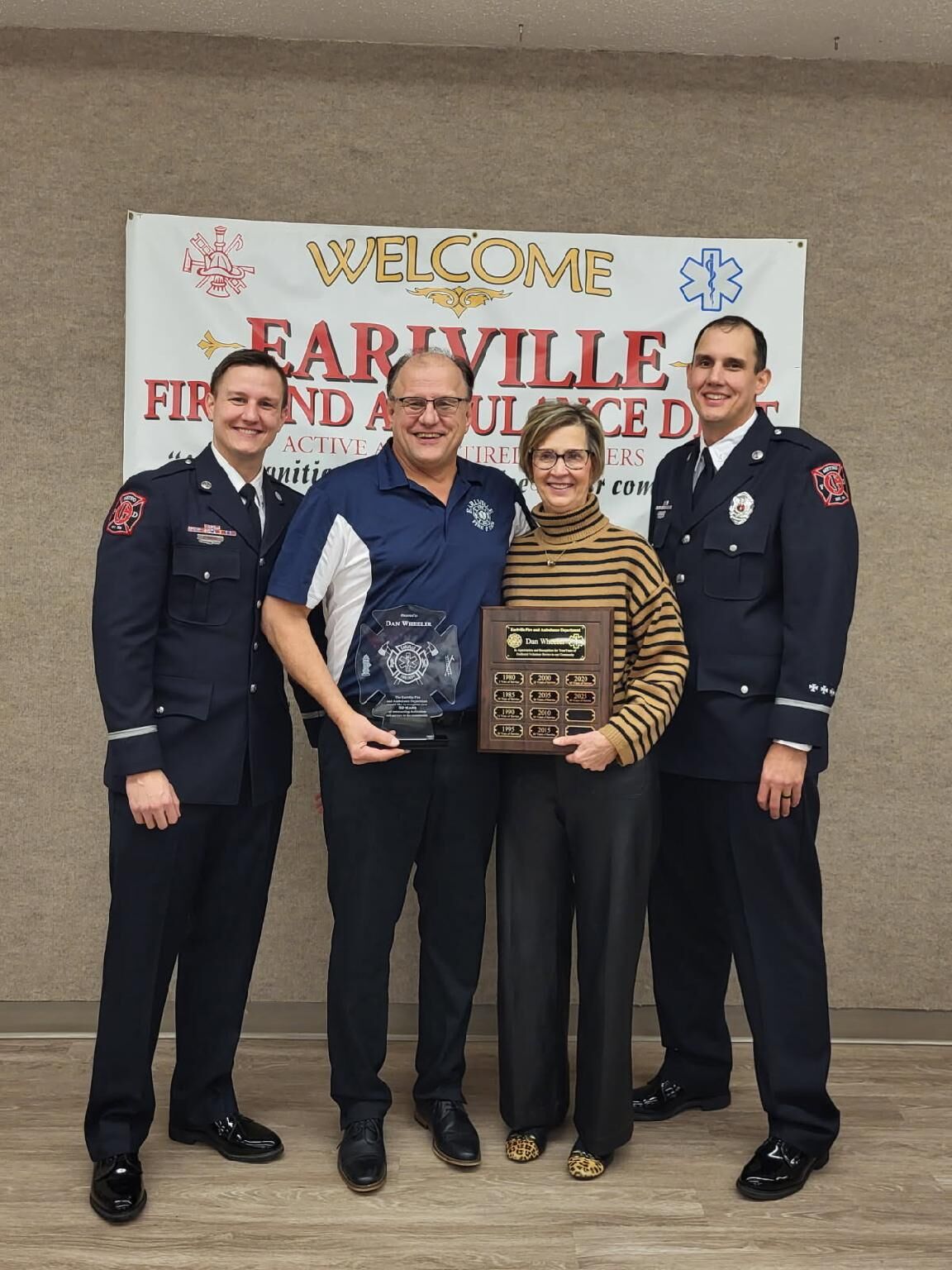Wheeler recognized for 50 years with Earlville Fire Department | News ...