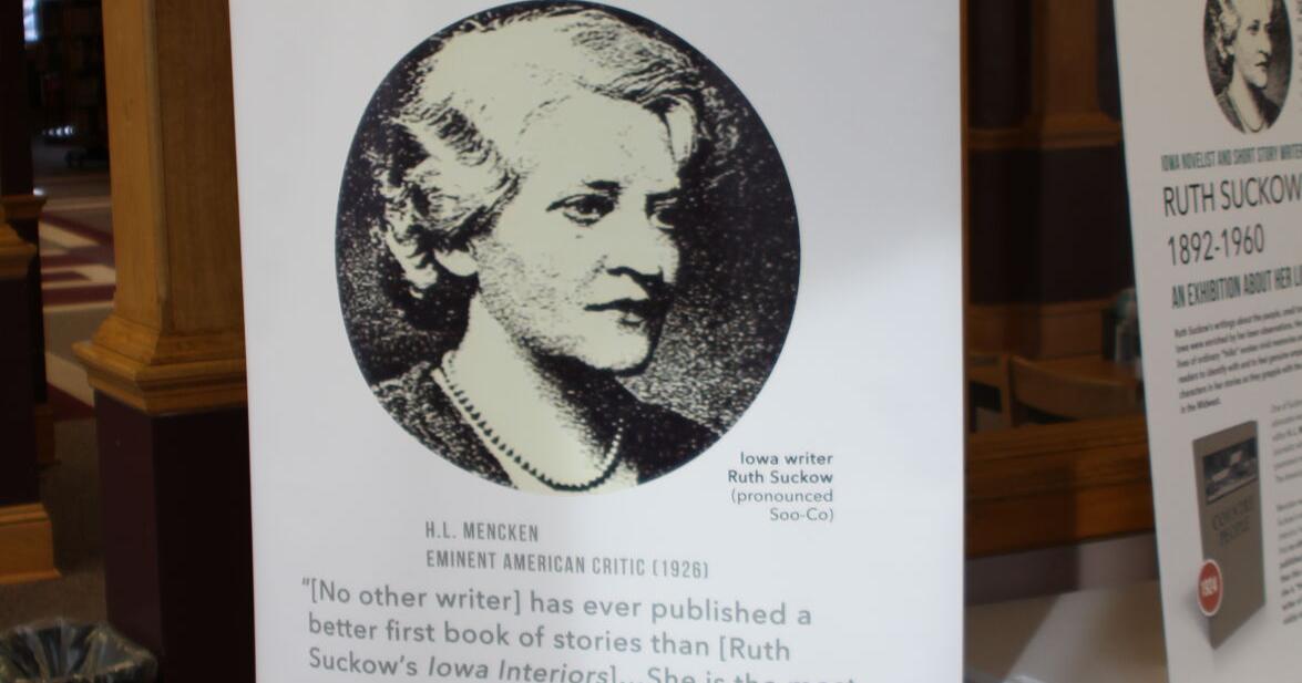 Ruth Suckow traveling exhibit opens at Manchester Public Library | News ...