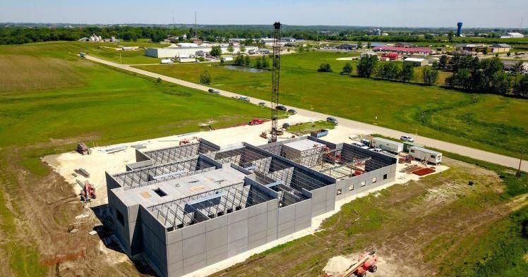 Construction 'almost back on schedule' for new jail in Delaware County ...