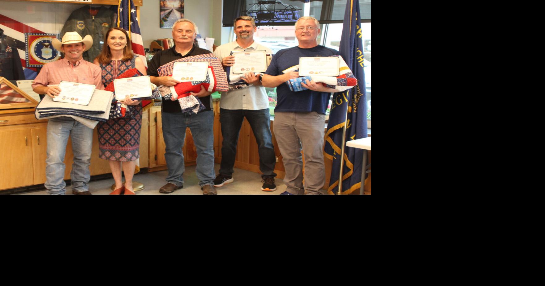 Zangerle siblings honored with quilts | News | manchesterpress.com