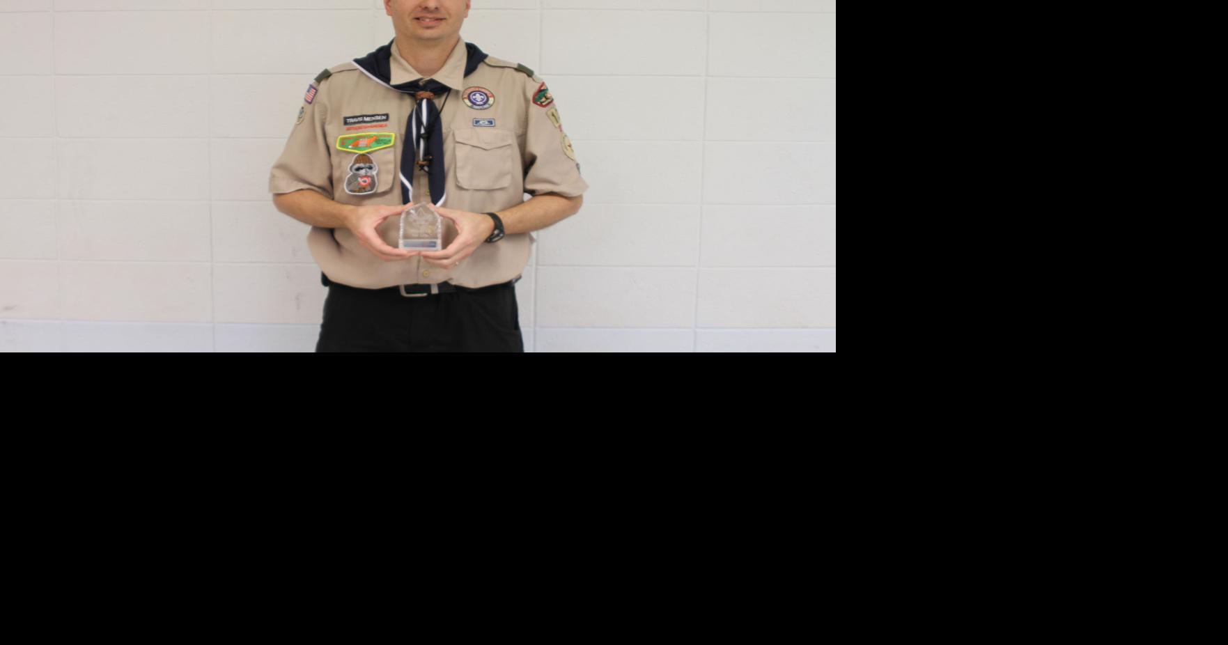 Mensen earns scouting award | News | manchesterpress.com