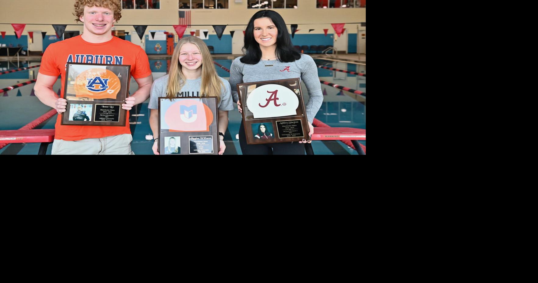 Three Swimmers Honored at Rec Center | Sports | manchestertimes.com