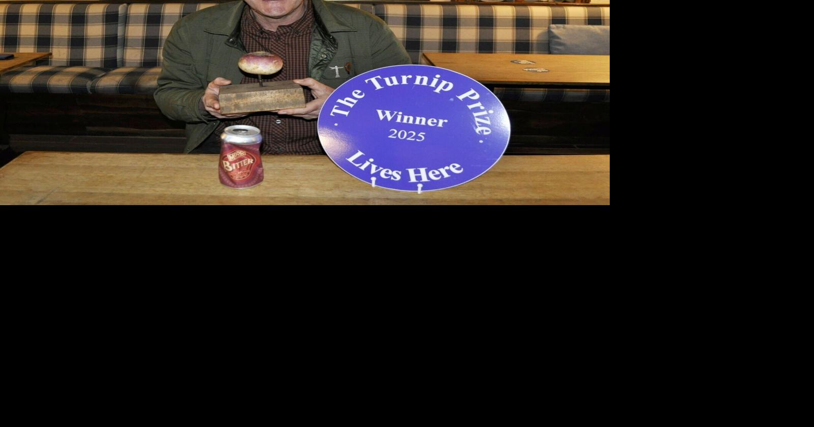 Winner of fake art award ‘Turnip Prize’ is a crushed beer can ...