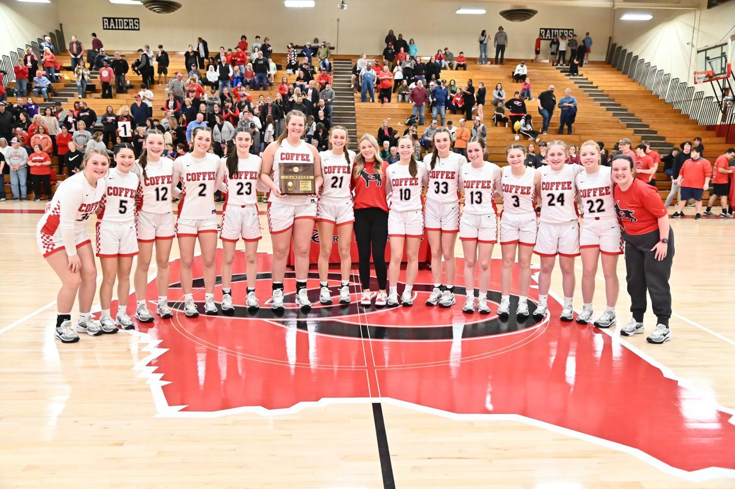 Lady Raiders outlast Lady Falcons for District Tournament Title ...