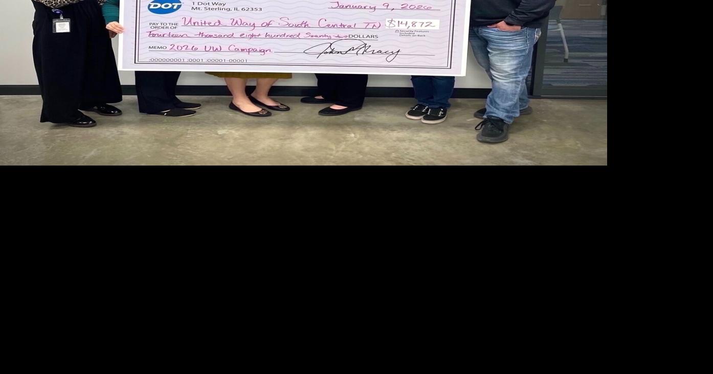 PRESS RELEASE: DOT Foods Raises $14,872 for United Way of South Central ...