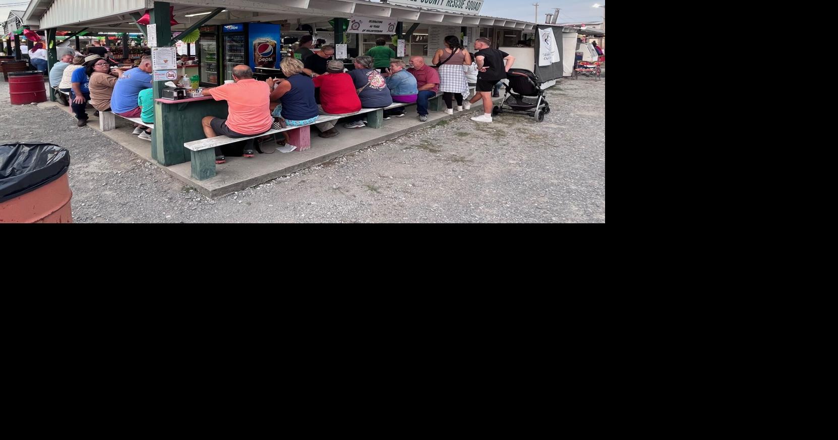 Food booths serving up tasty treats for a good cause at county fair ...