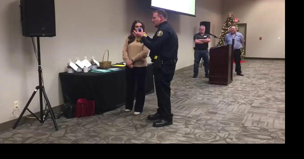 MPD's Taser Demo | Local News | manchestertimes.com