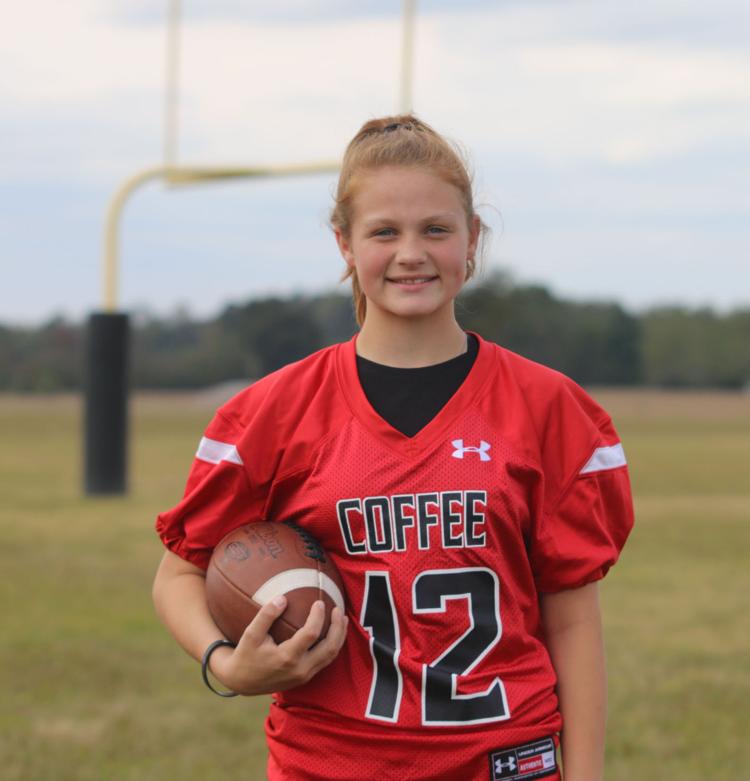 Lady Raider under center: Hannah Proctor plays quarterback for CMS ...