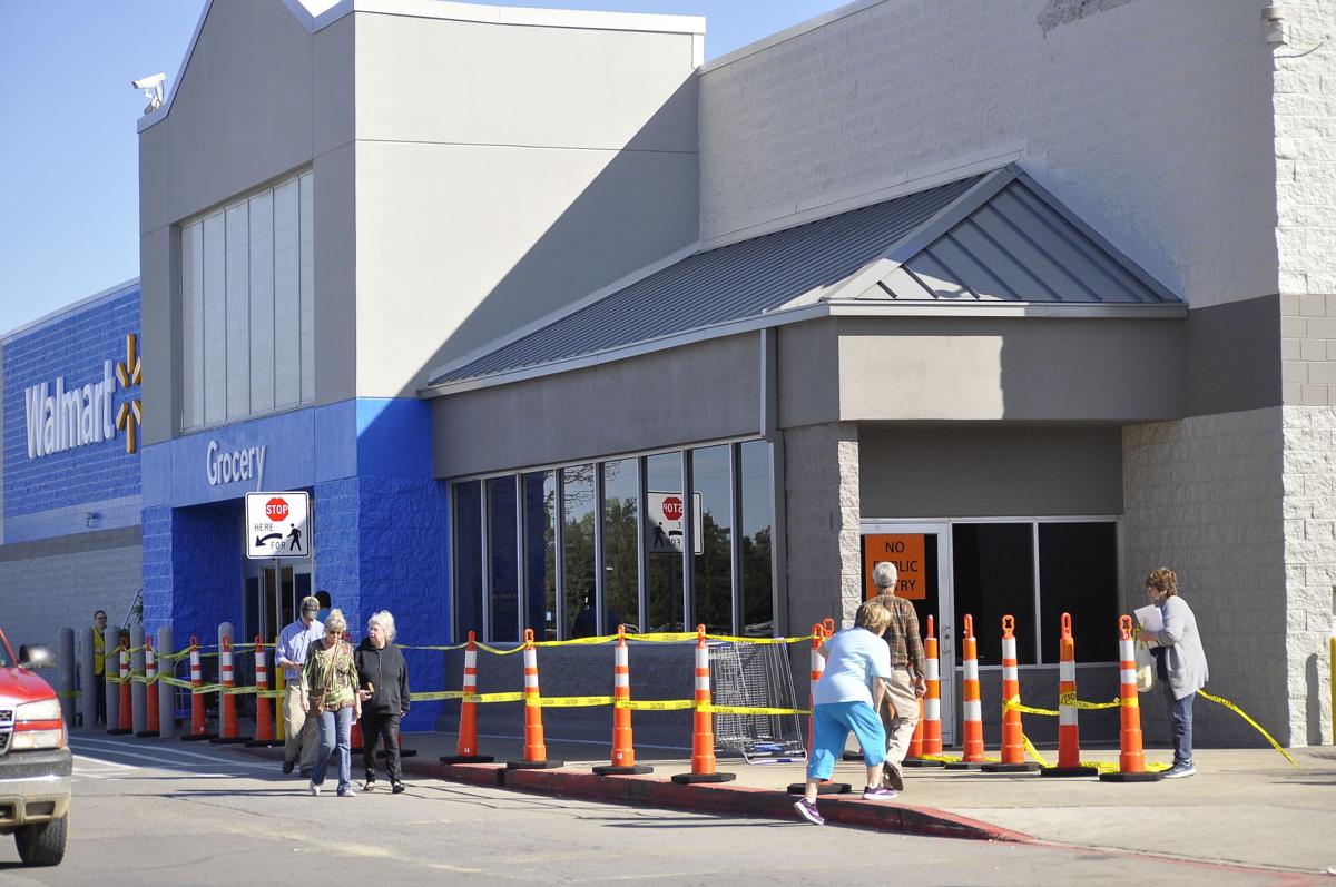Manchester Walmart limits store access | Coronavirus News ...