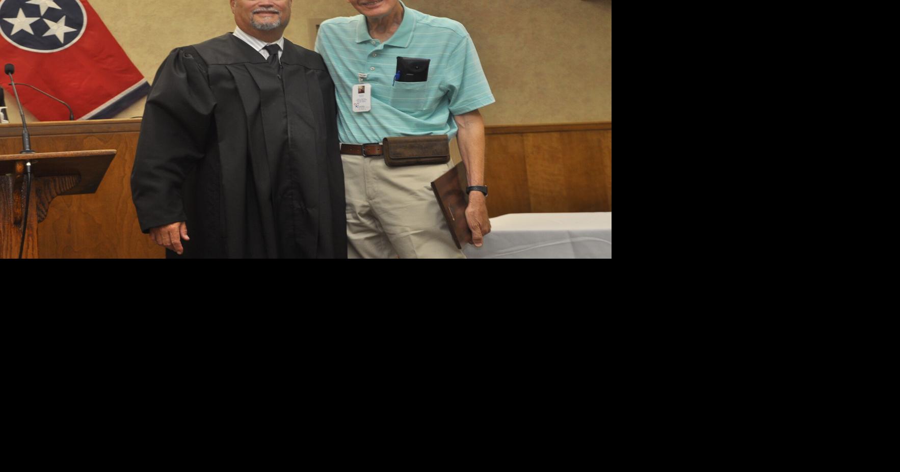 Judge Perry recognizes CASA volunteer | Local News | manchestertimes.com