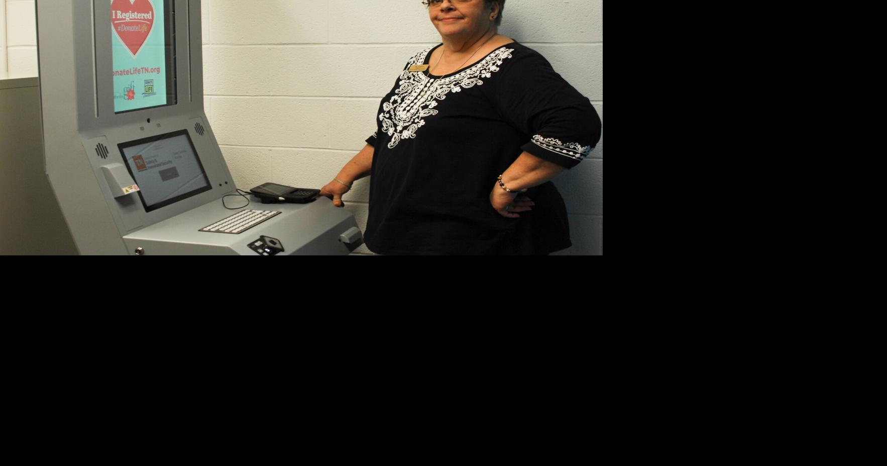 Driver services kiosk at Coffee County Library | Announcements ...