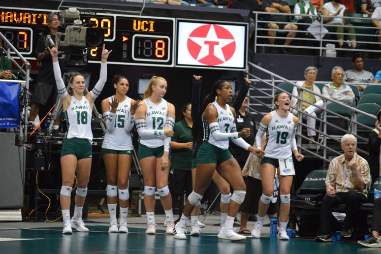 Igiede and Westerberg lead Hawai‘i women’s volleyball over UC Irvine ...