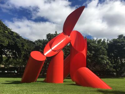 UHM spends $300k on sculpture renovations | News | manoanow.org