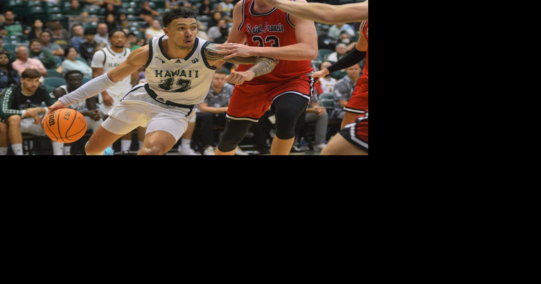 Hawai‘i men’s basketball uses big second half to beat Saint Francis ...