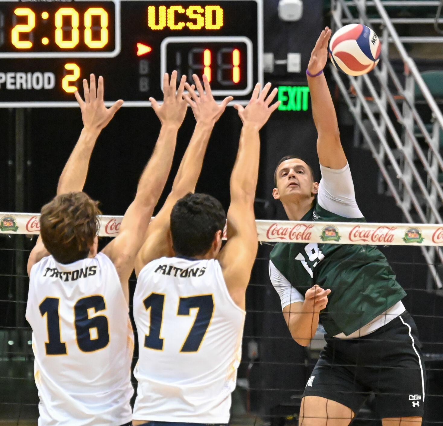 Rainbow Warrior volleyball returns to Stan Sheriff, sweeps UCSD series ...