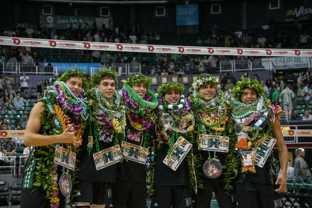 Hawaiʻi men’s volleyball sweeps UC San Diego | Sports | manoanow.org