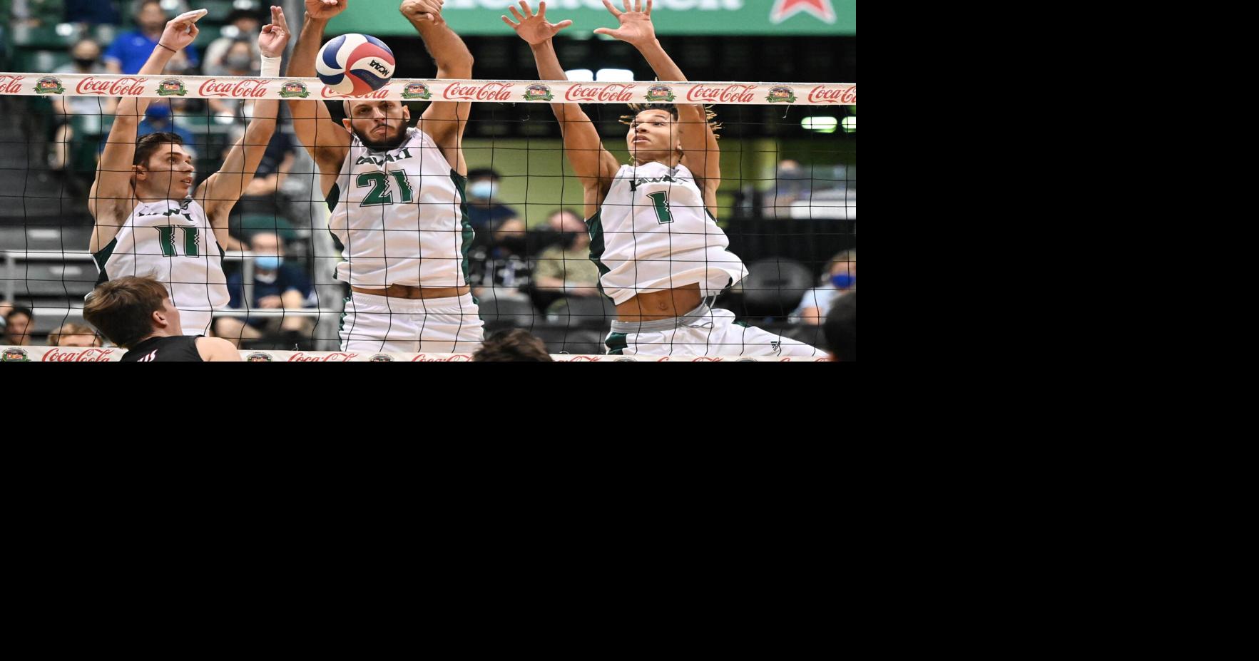 Rainbow Warrior volleyball rallies for a four-set win over Lewis ...