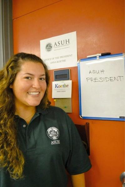 Profile: Anna Koethe, ASUH President | | manoanow.org