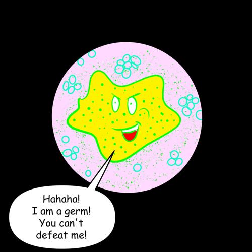 Bye-Bye Mr. Germ! | Comics | manoanow.org