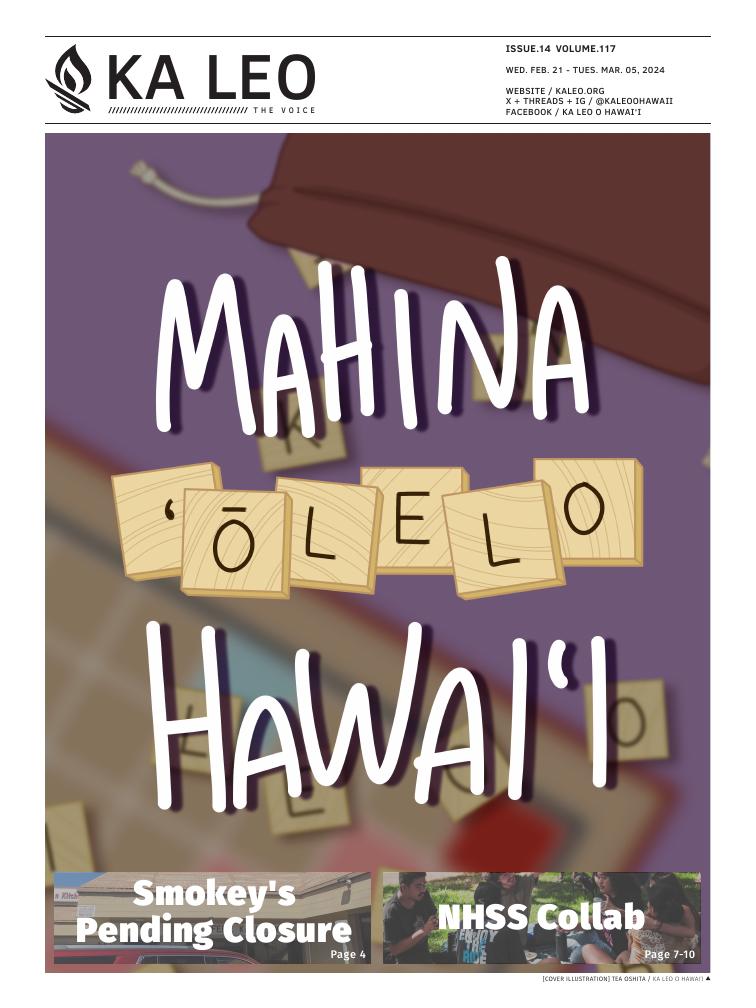 Page E1 | Ka Leo O Hawai'i | manoanow.org