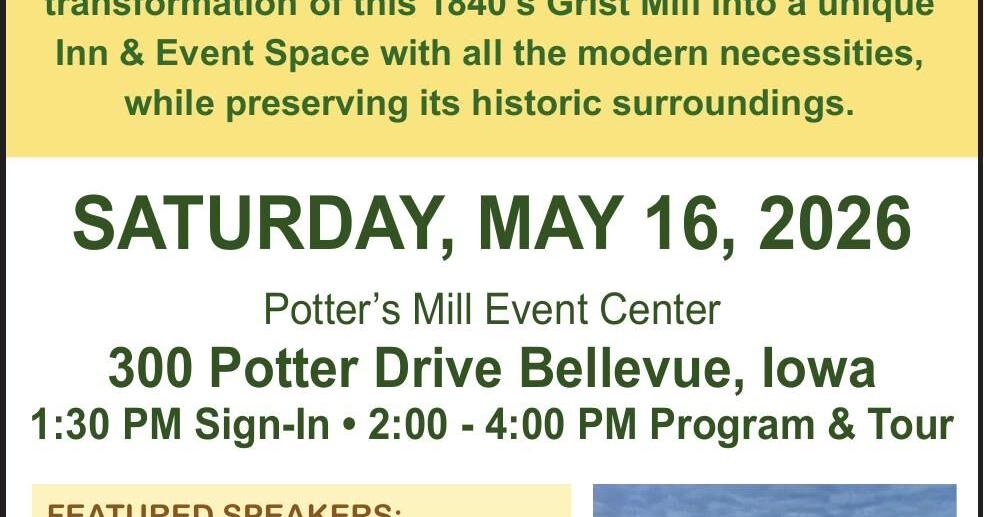 JC Historic Preservation: Potter's Mill | Announcements | maqnews.com