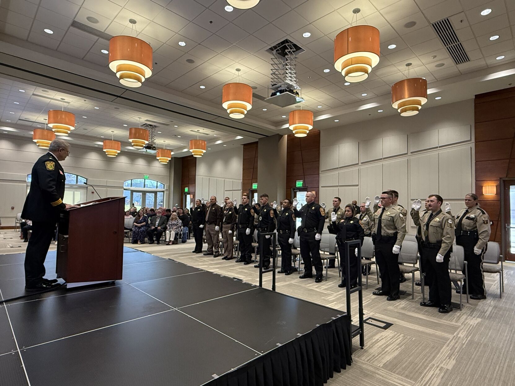 New deputies sworn in after training academy graduation