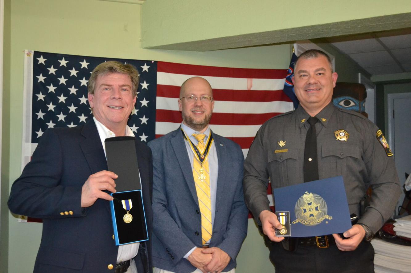 SAR honor Scott Norman, Sheriff Wayne Davis