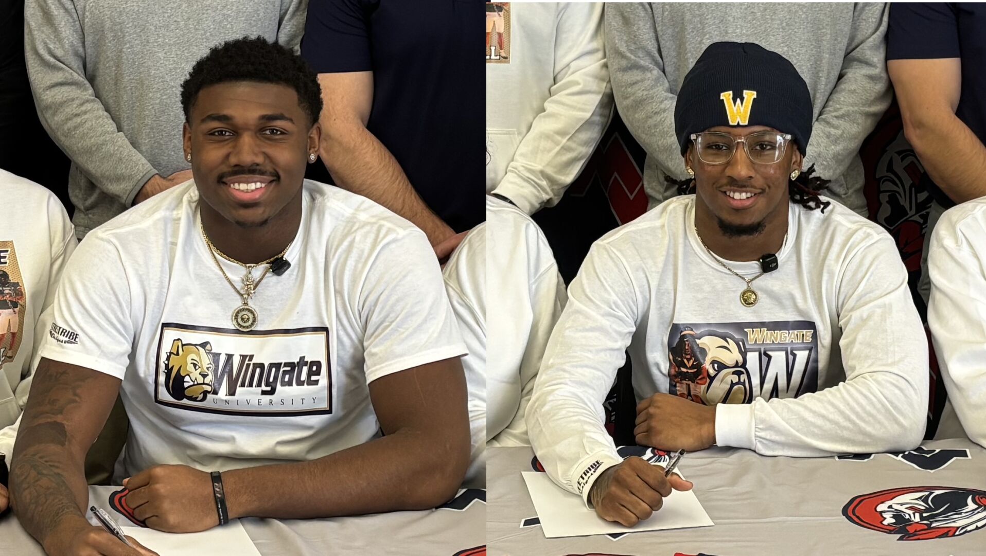 Magna Vista's football stars, best friends Simeon Moore, Ethan Dukes ...