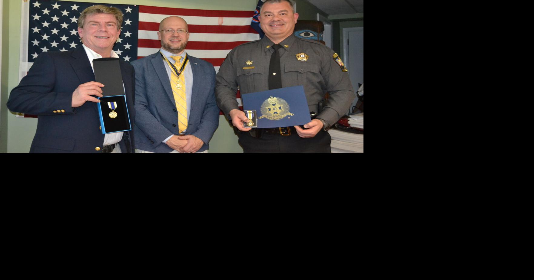 SAR honor Scott Norman, Sheriff Wayne Davis
