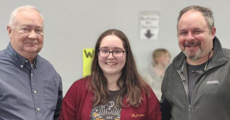 The first Fred Lewis "Most Dedicated" Award granted