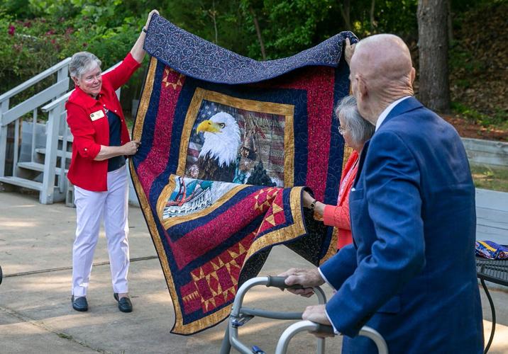 Virginia veteran awarded Quilt of Valor for place in Marine Corps lore