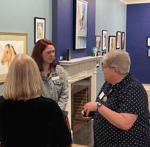 Art by Starr, Lenz and Henry County Fire Marshal Garrett on display at ...