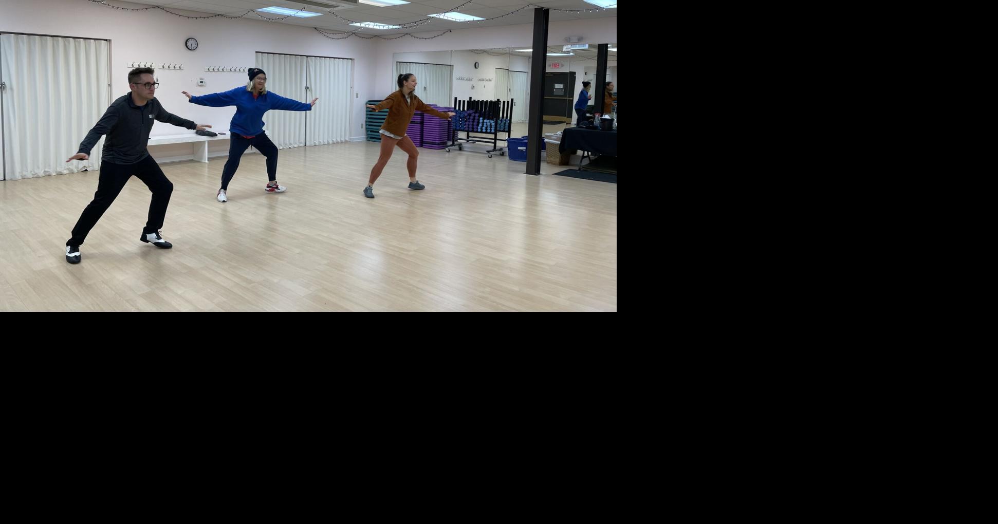 Anna Wheeler and Jacob Frith dance for Piedmont Arts