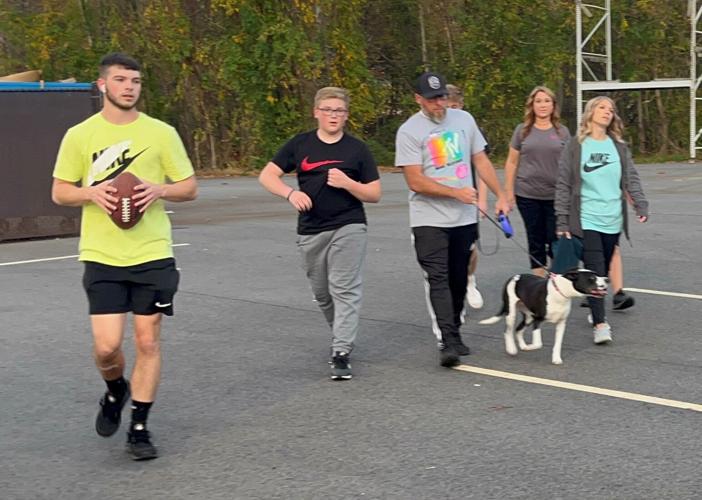 Veteran walks to raise money